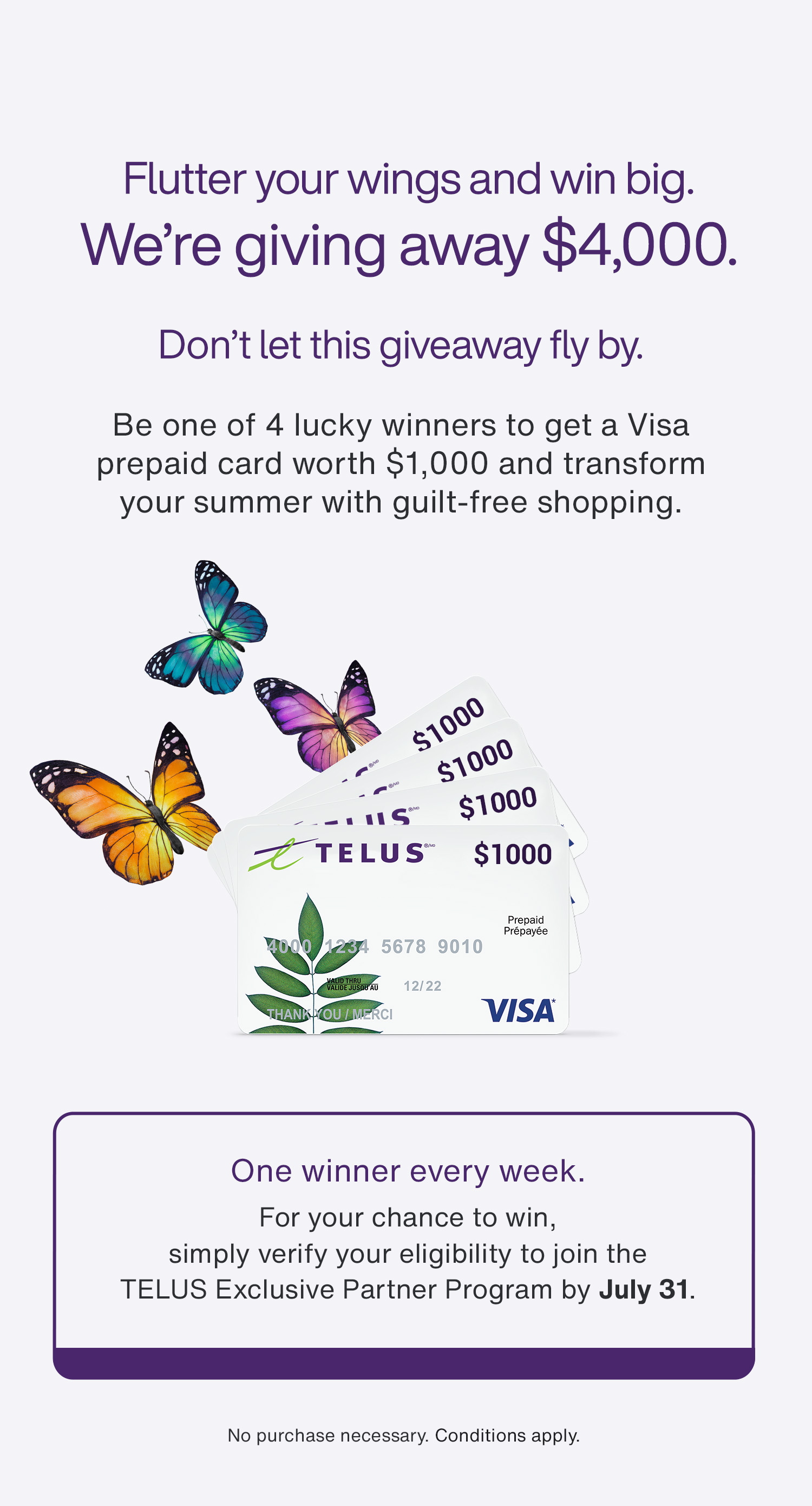 TELUS Exclusive Partner Program | Eligibility Check